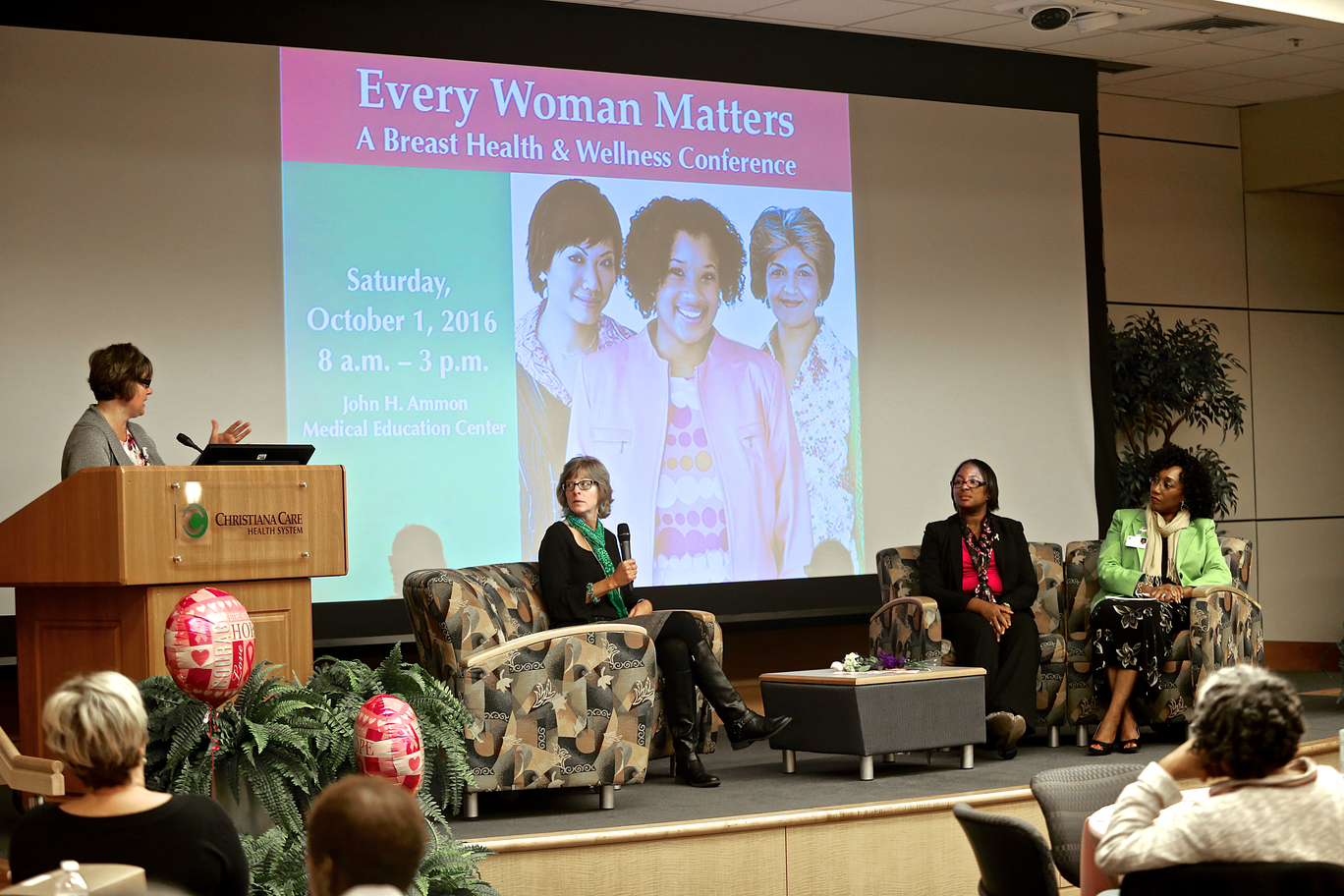Women learn about wellness and breast health at Every Woman Matters ...