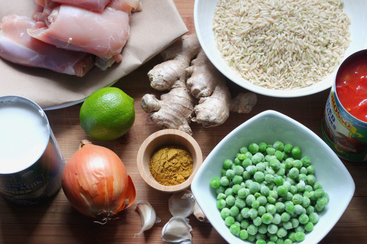 One Pot Curried Chicken with Coconut Rice and Peas - ChristianaCare News