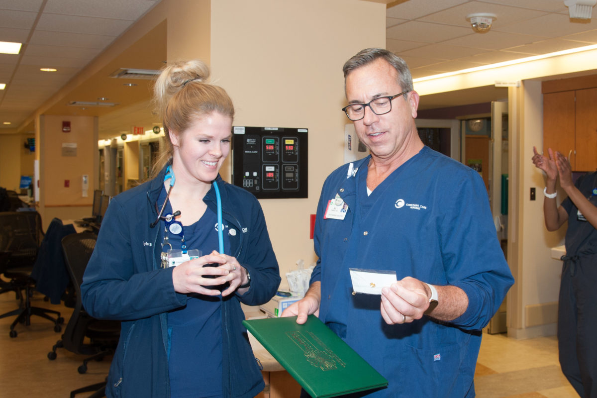 Taylor Murphy honored with DAISY Award for Extraordinary Nurses ...