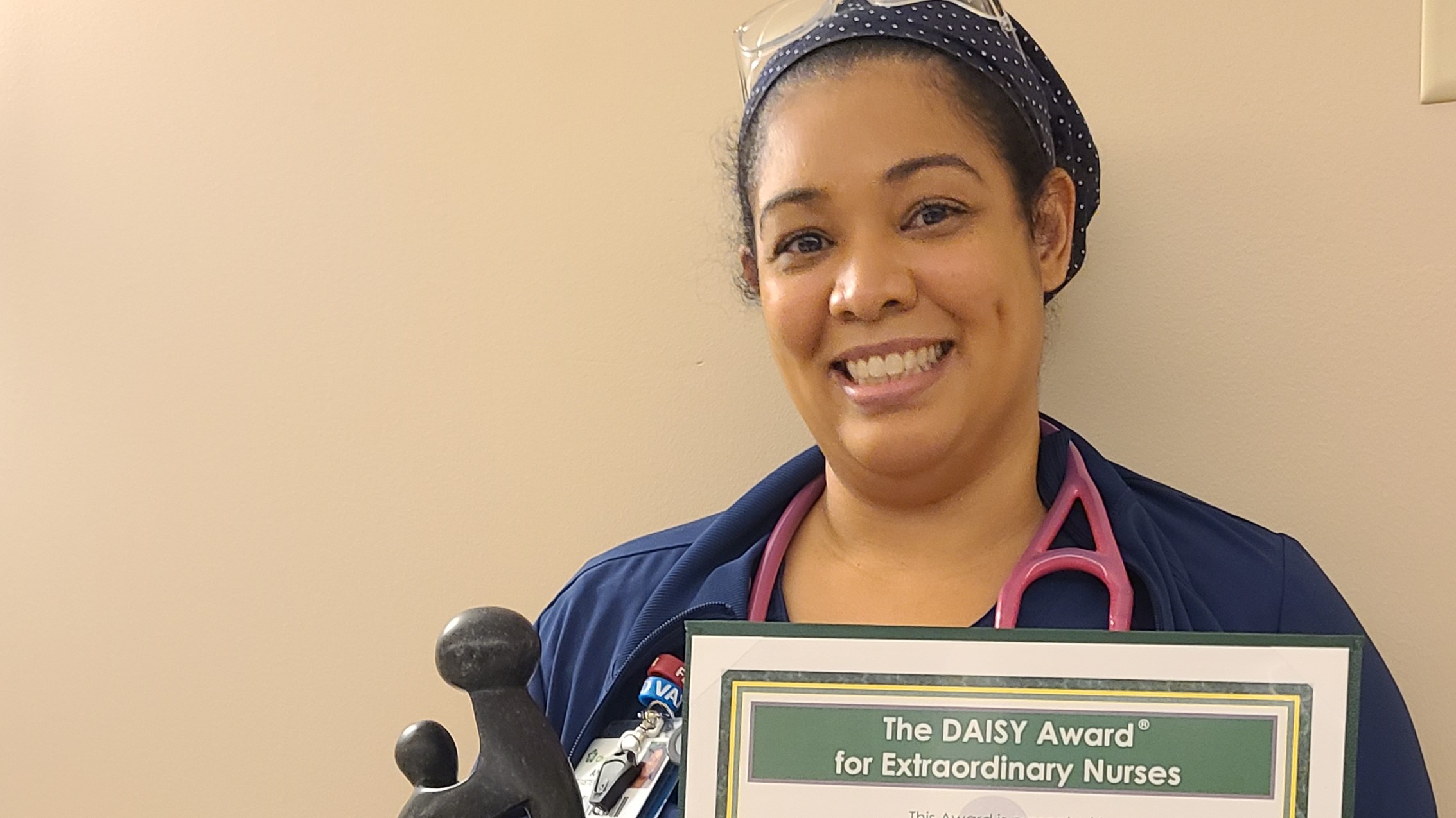 Angel Johnson Honored With DAISY Award - ChristianaCare News
