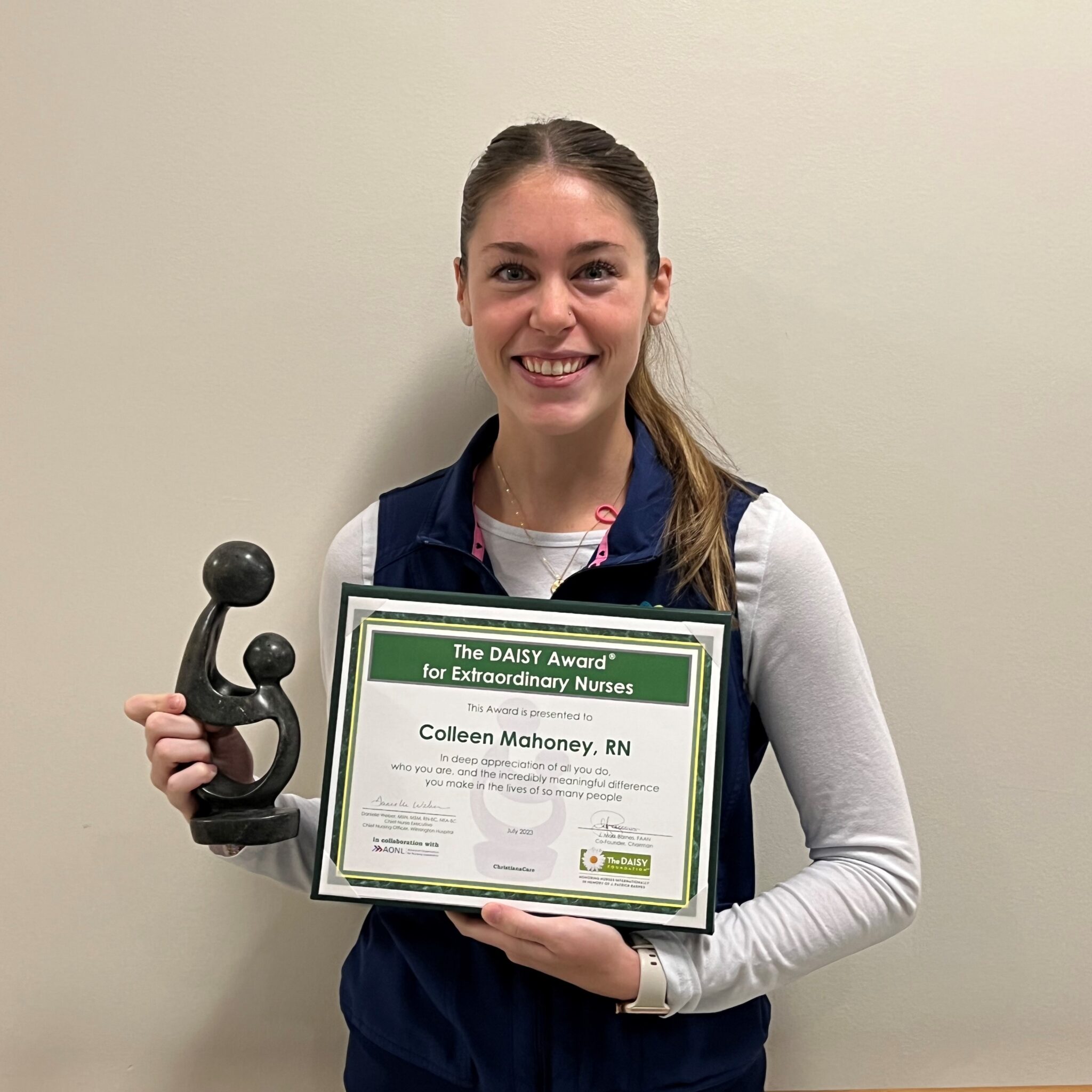 Colleen Mahoney Honored With DAISY Award for Extraordinary Nurses ...