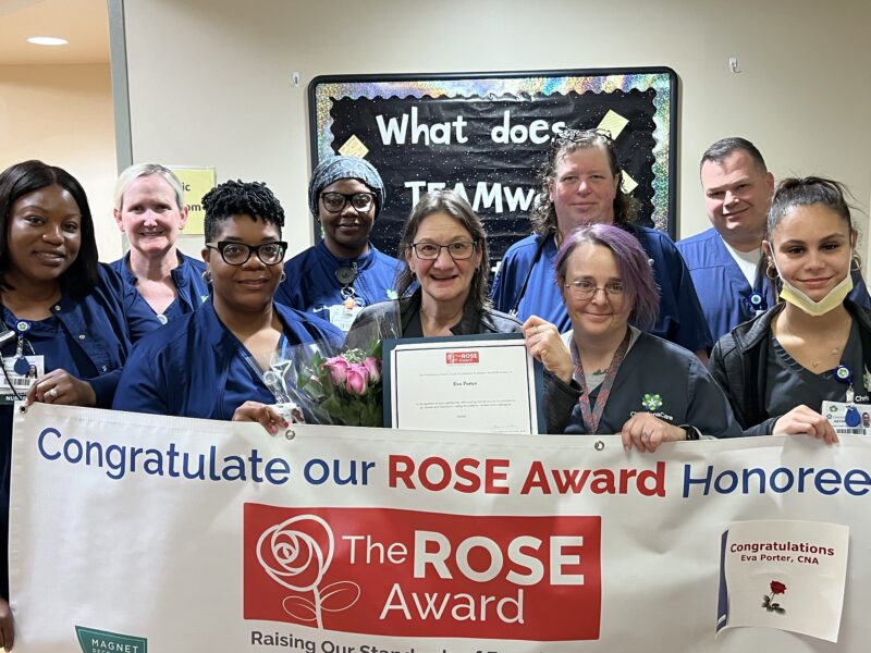 Eva Porter Honored With ROSE Award - ChristianaCare News