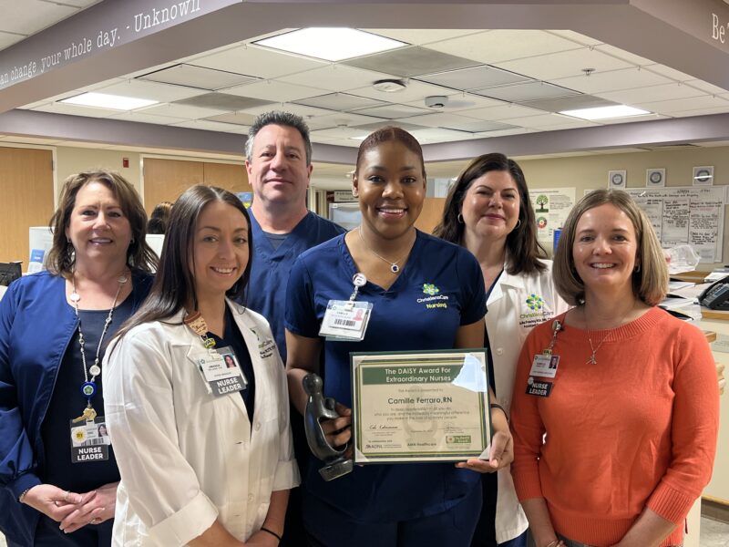 Camille Ferraro Honored With DAISY Award for Extraordinary Nurses - ChristianaCare News