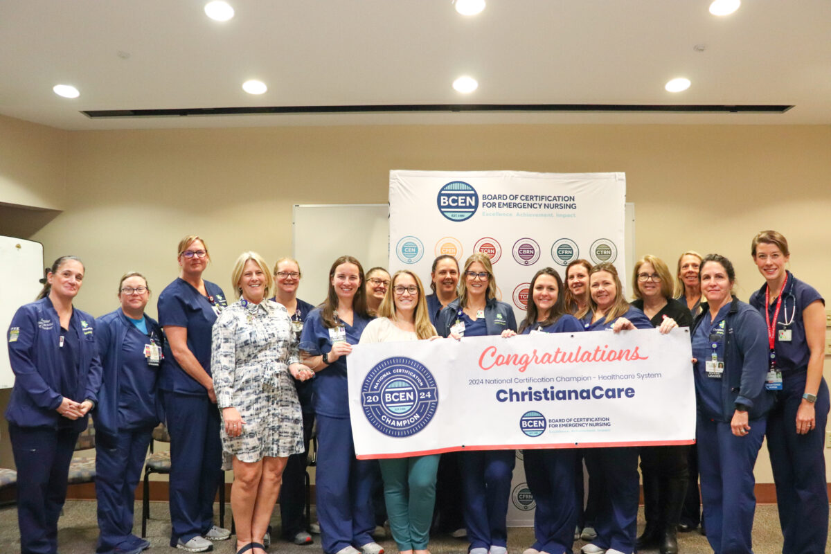 ChristianaCare Honored for Emergency Nursing Excellence ...