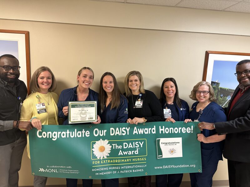 Alexis Woerner Honored With DAISY Award for Extraordinary Nurses - ChristianaCare News