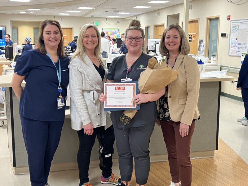 Logan West Recognized With ROSE Award - ChristianaCare News