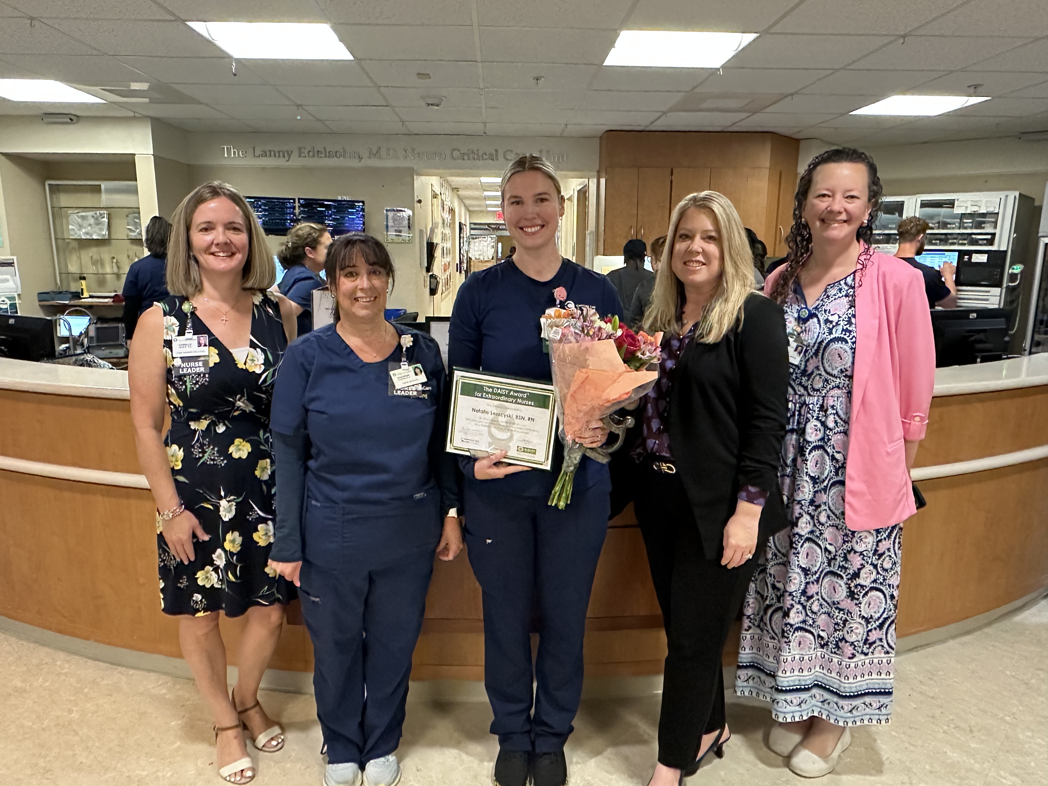 Natalie Leszczynski Recognized With DAISY Award for Extraordinary Nurses - ChristianaCare News