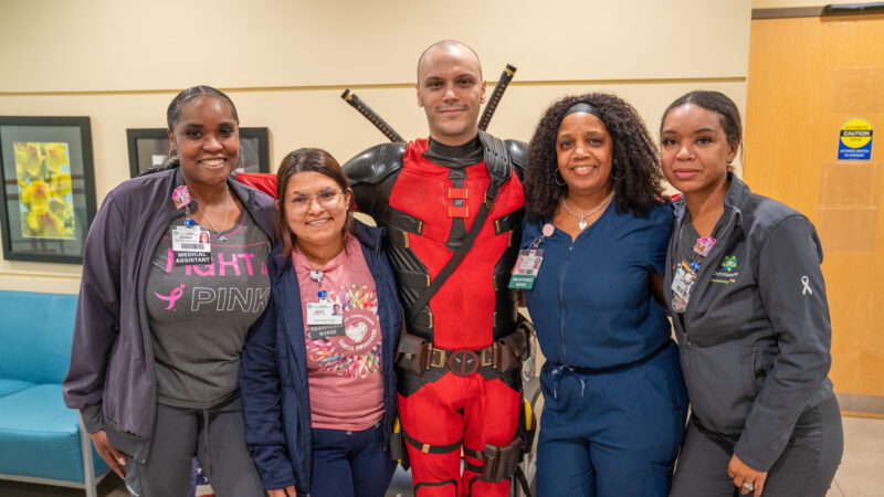 A Superhero Moment: Gabriel Rings the Bell to Mark Milestone in Cancer ...